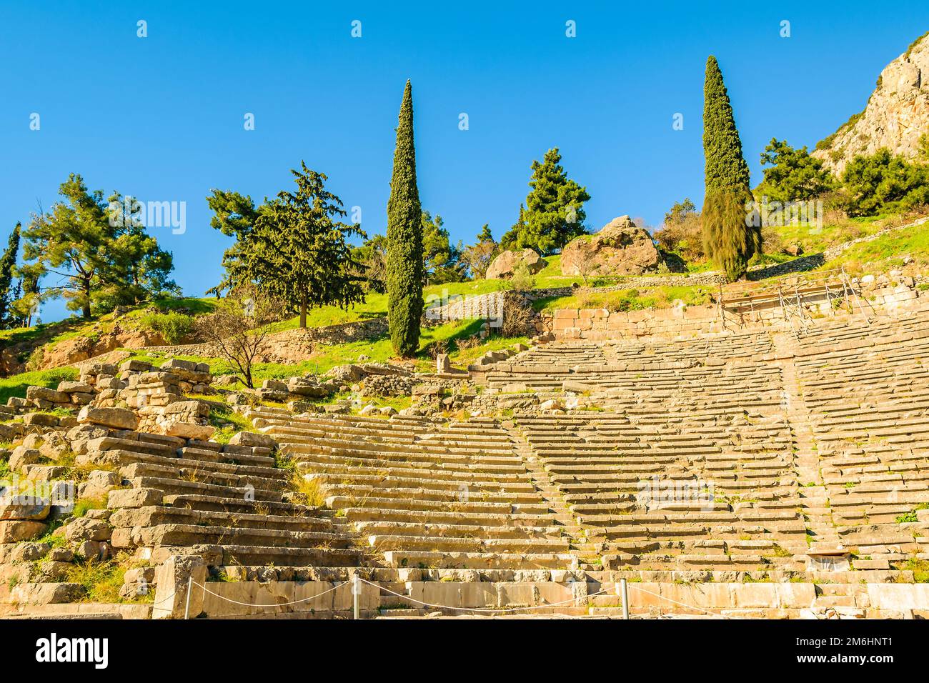 Delphi Sanctuary, Phocis, Greece Stock Photo - Alamy