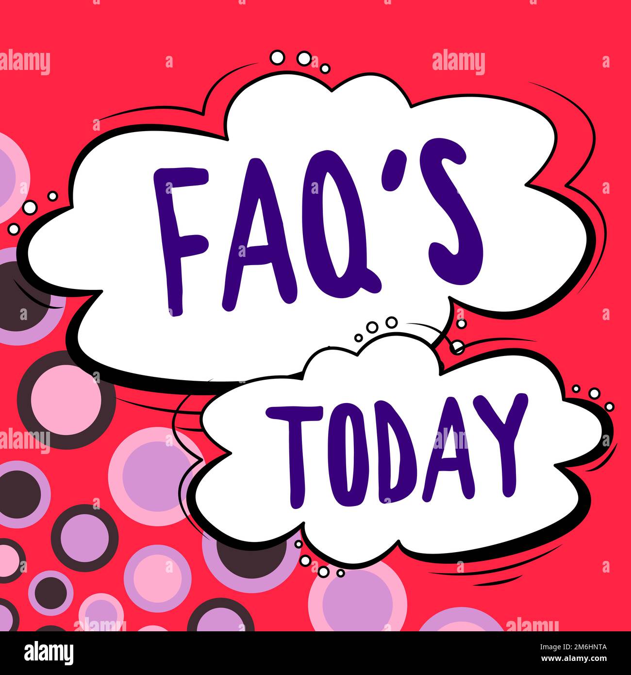 Text Caption Presenting Faqs Business Concept List Of Questions And Answers Relating To A