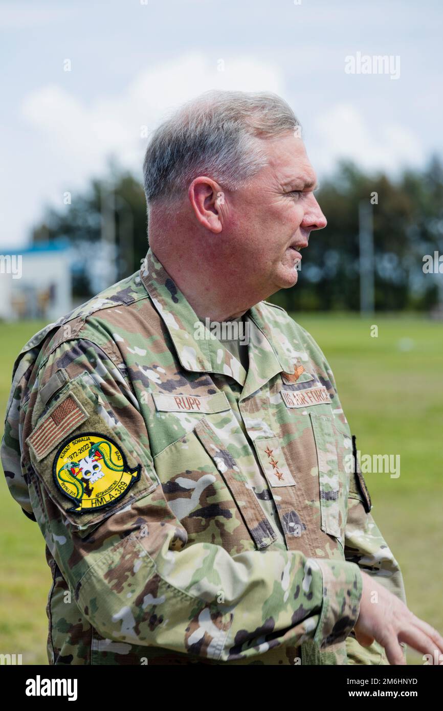U.S. Air Force Lt. Gen. Ricky N. Rupp, commander of U.S. Forces, Japan ...
