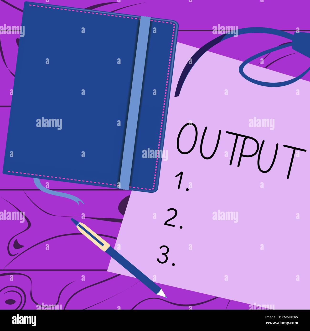 Conceptual caption Output. Word Written on the final result of ...