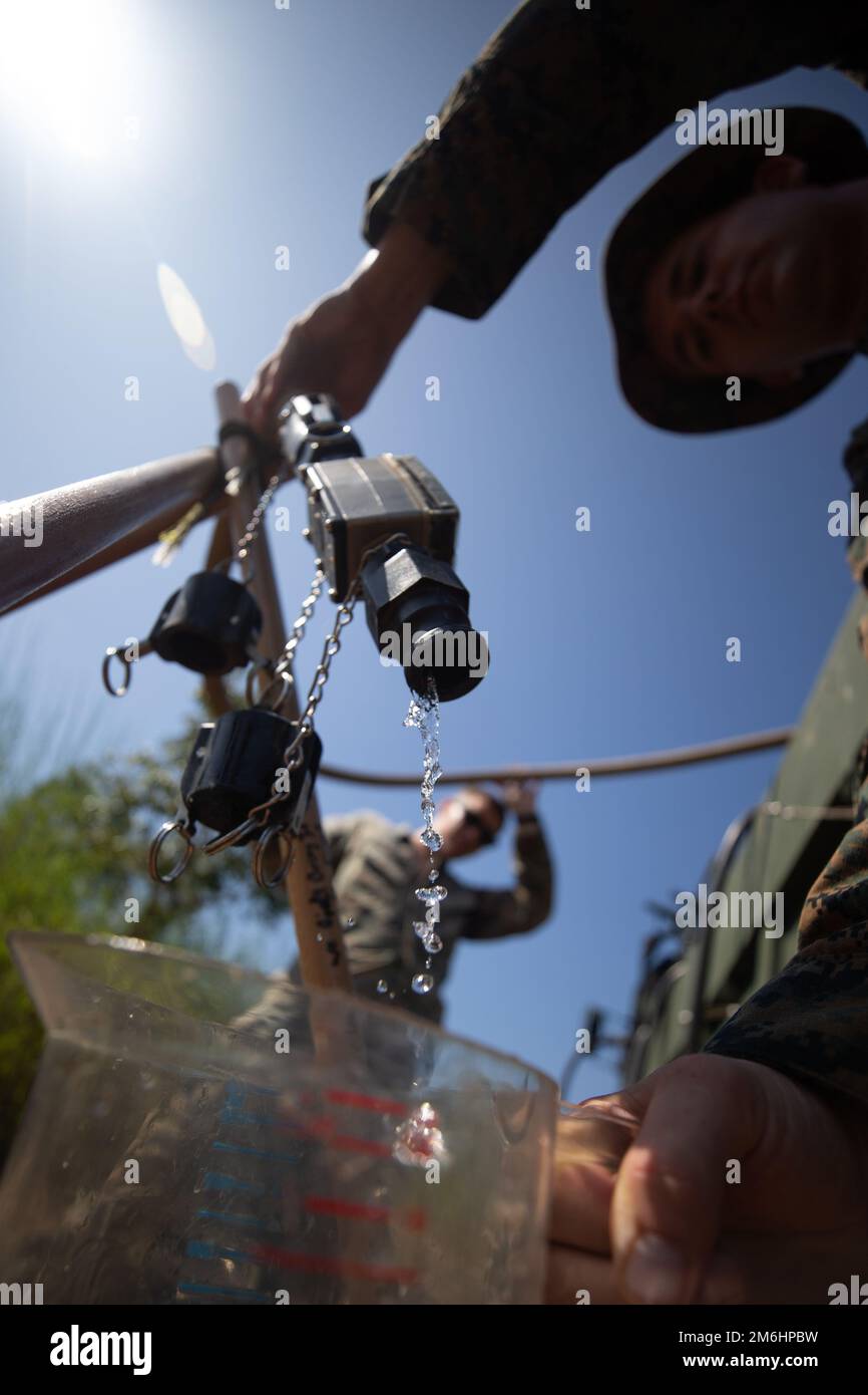 U.S. Marines with Combat Logistics Battalion (CLB) 5, Logistics Combat ...