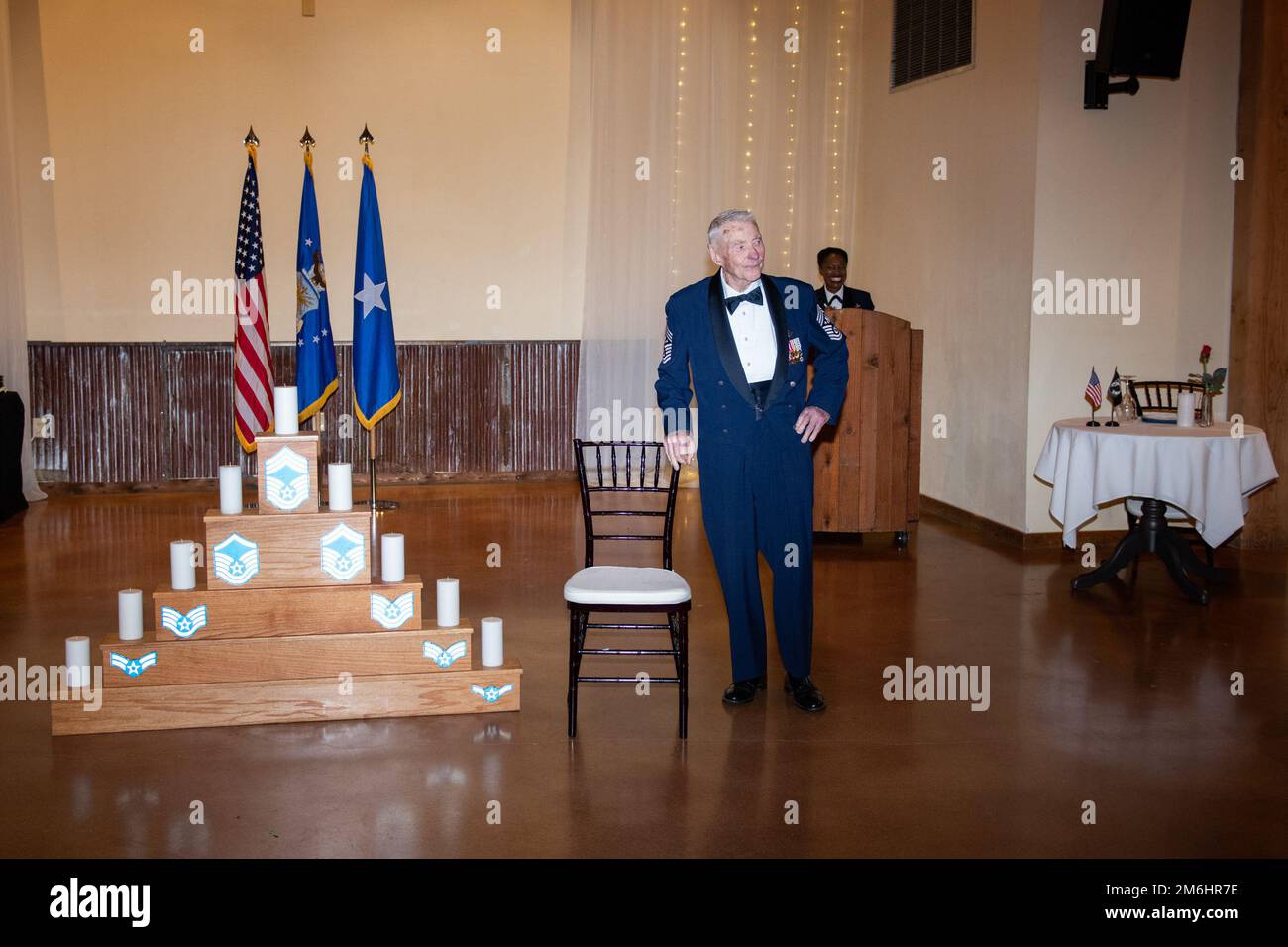 U.S. Air Force Chief Master Sgt. (ret.) Robert D. Gaylor, the fifth ...