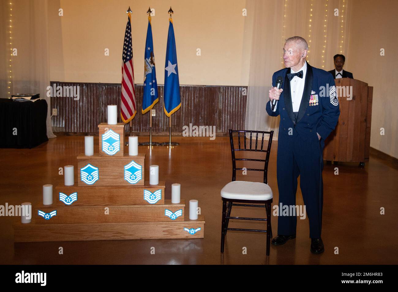 U.S. Air Force Chief Master Sgt. (ret.) Robert D. Gaylor, the fifth ...