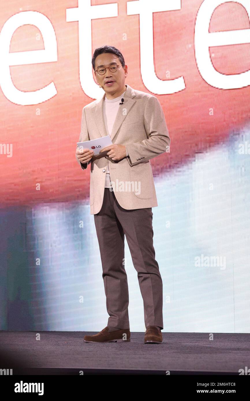 Las Vegas, United States. 04th Jan, 2023. William (Joo Wan) Cho, CEO of ...