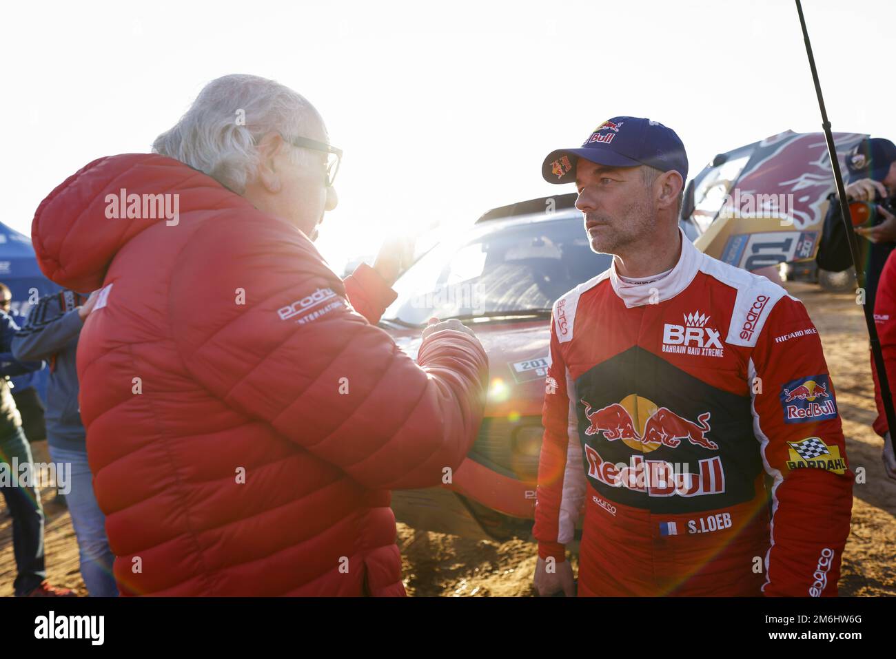 RICHARDS David (gbr), Chairman of Prodrive, LOEB Sebastien (fra ...