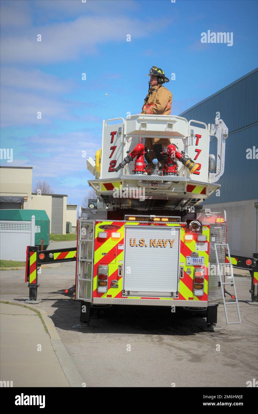 Members of the Naval Station Newport Security and Fire and Emergency ...