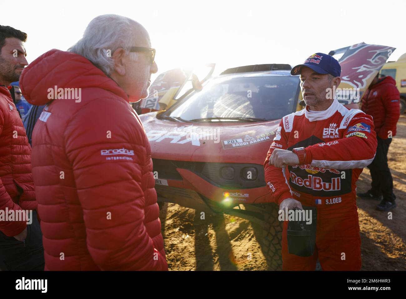 RICHARDS David (gbr), Chairman of Prodrive, LOEB Sebastien (fra ...