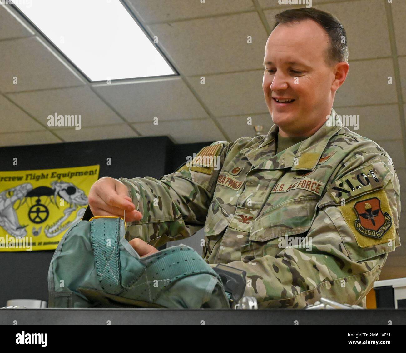 U.S. Air Force Col. Craig Prather, 47th Flying Training Wing commander ...