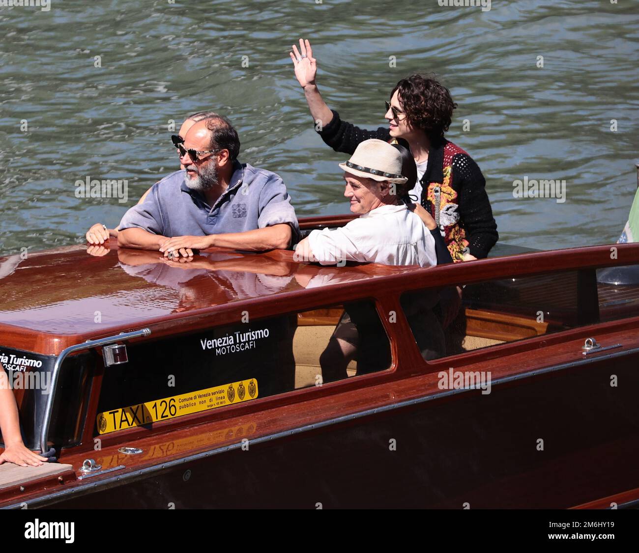VENICE, ITALY - SEPTEMBER 02: Luca Guadagnino, Timothée Chalamet and ...