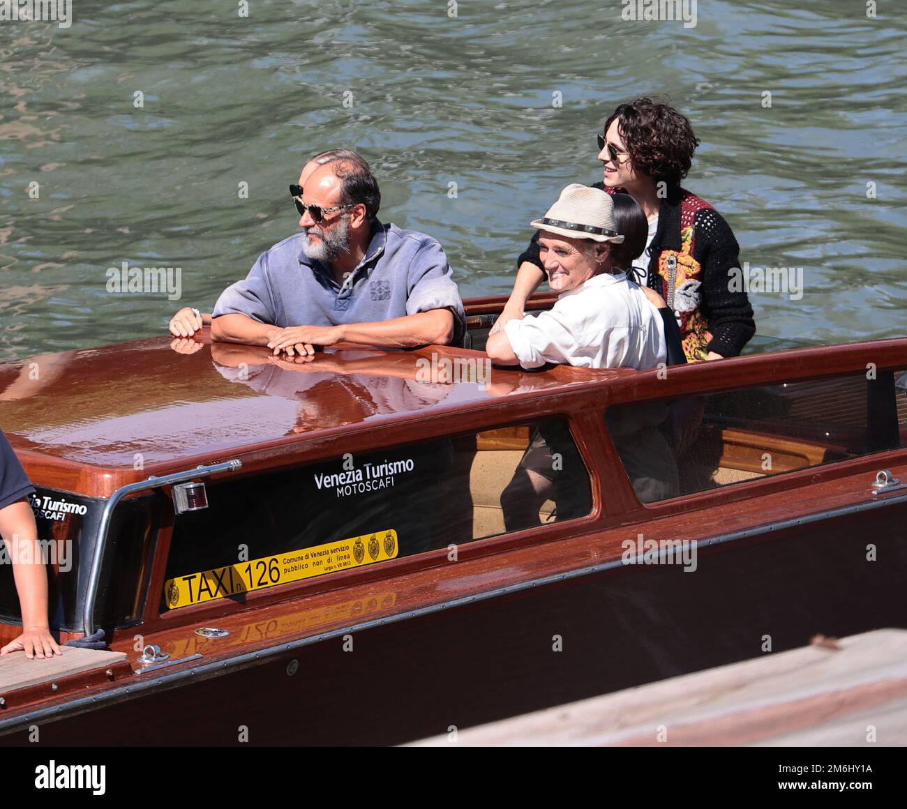 VENICE, ITALY - SEPTEMBER 02: Luca Guadagnino, Timothée Chalamet and ...