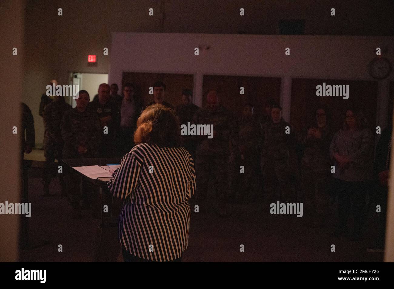Sarah Amato, chief of public affairs with the 62nd Airlift Wing ...