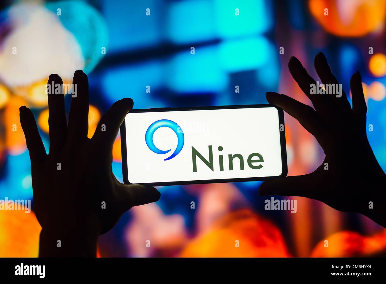 Nine logo hi-res stock photography and images - Alamy