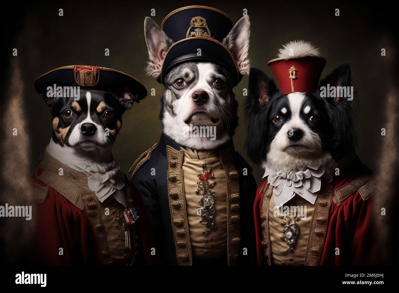 Dog dressed as soldier hi-res stock photography and images - Alamy