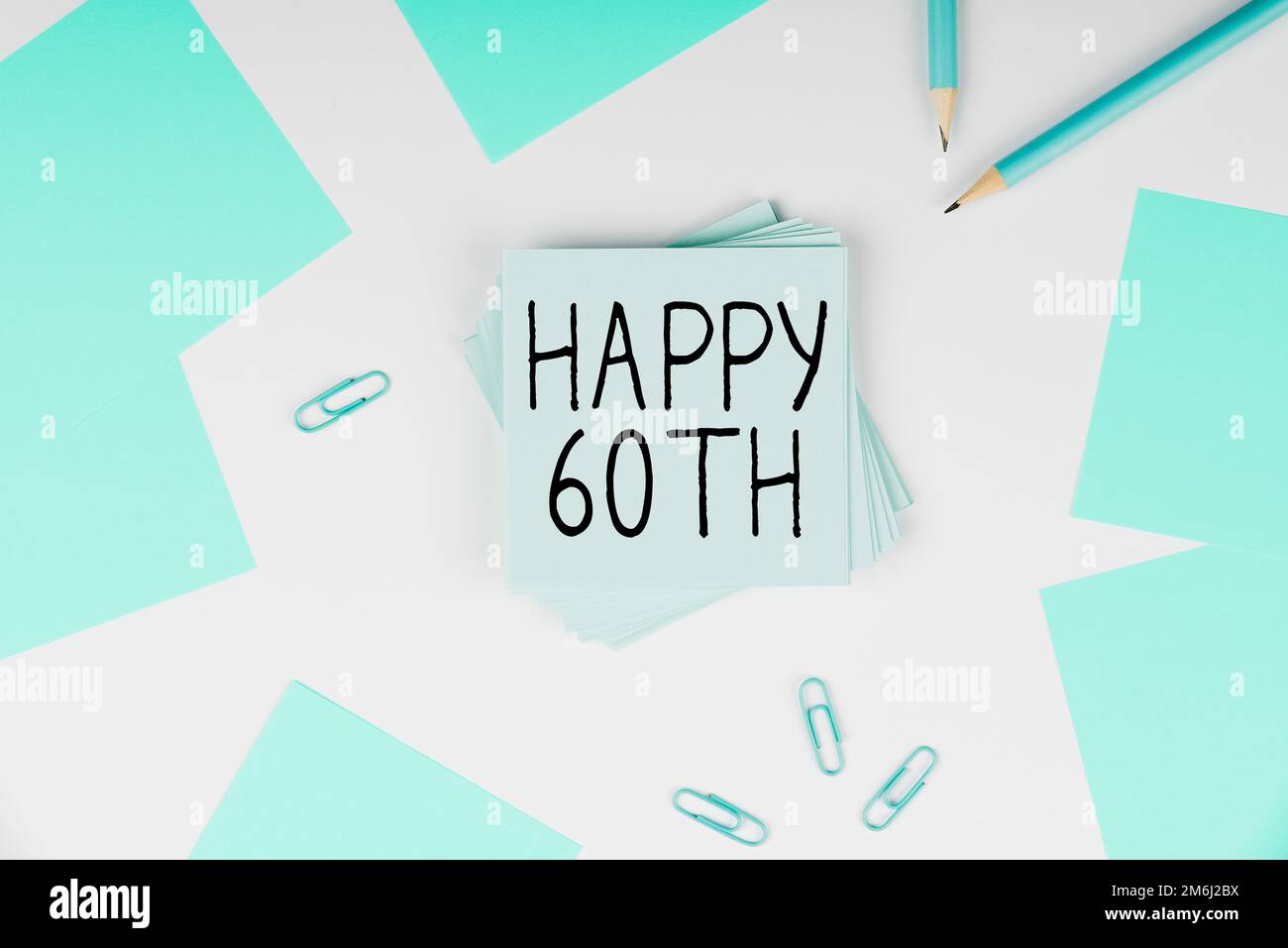 Hand writing sign Happy 60Th. Word for a joyful occasion for special ...