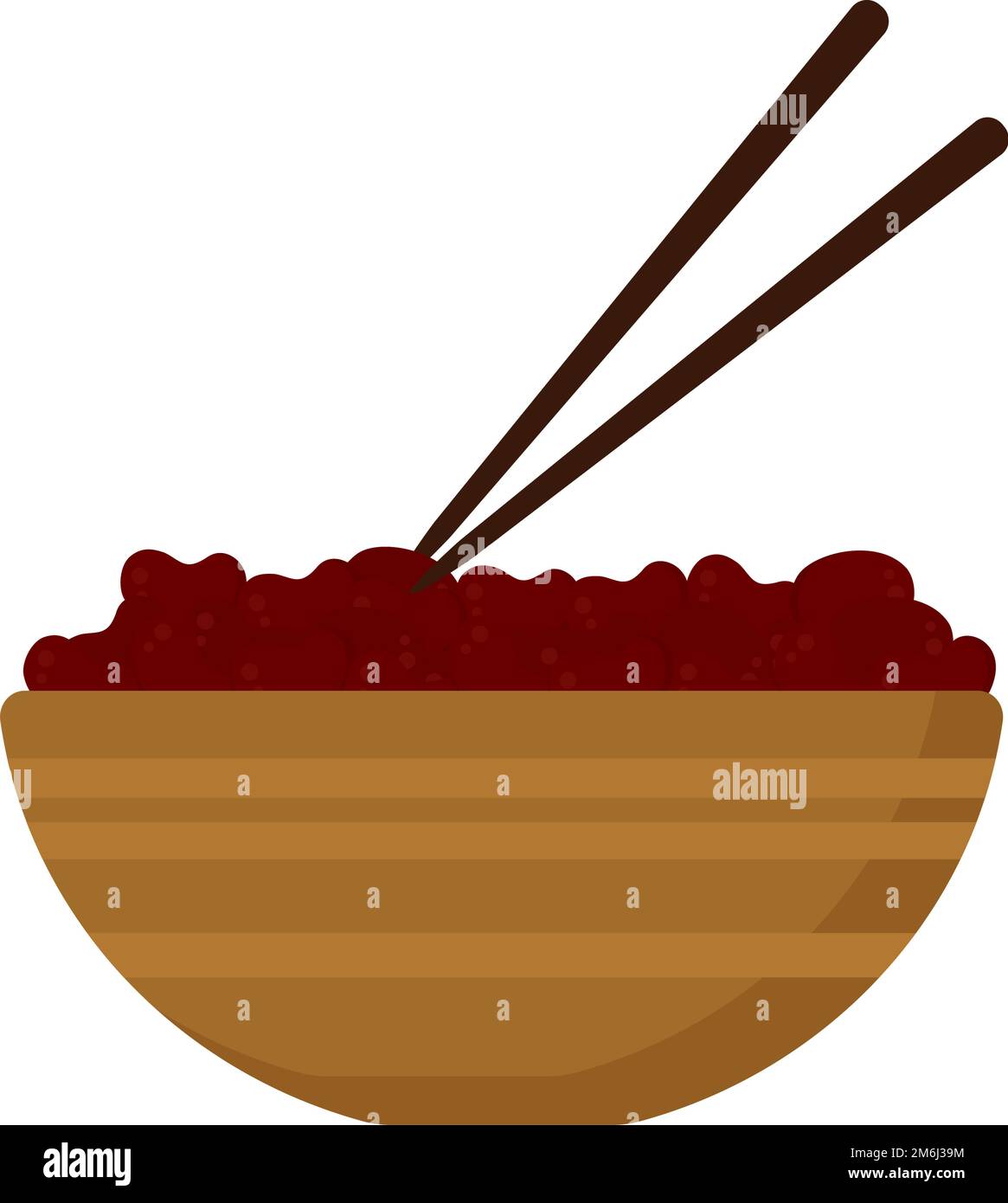 Healthy protein food bowl Stock Vector Images - Alamy
