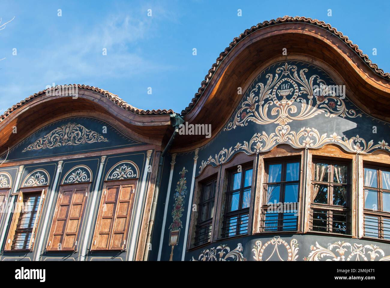 Old bulgarian architecture hi-res stock photography and images - Alamy