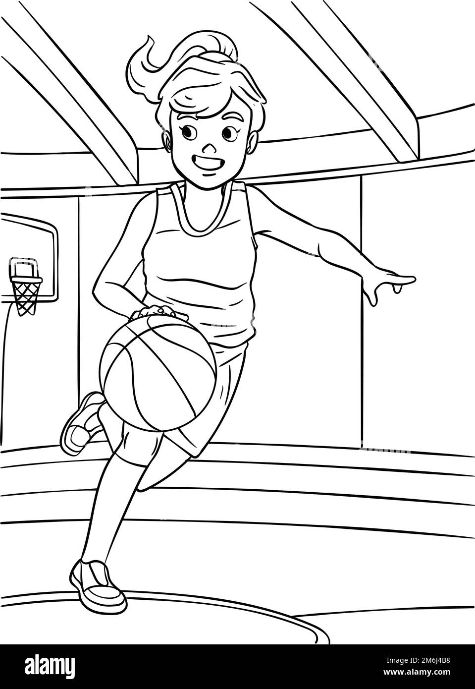 Kids dribbling Stock Vector Images - Alamy