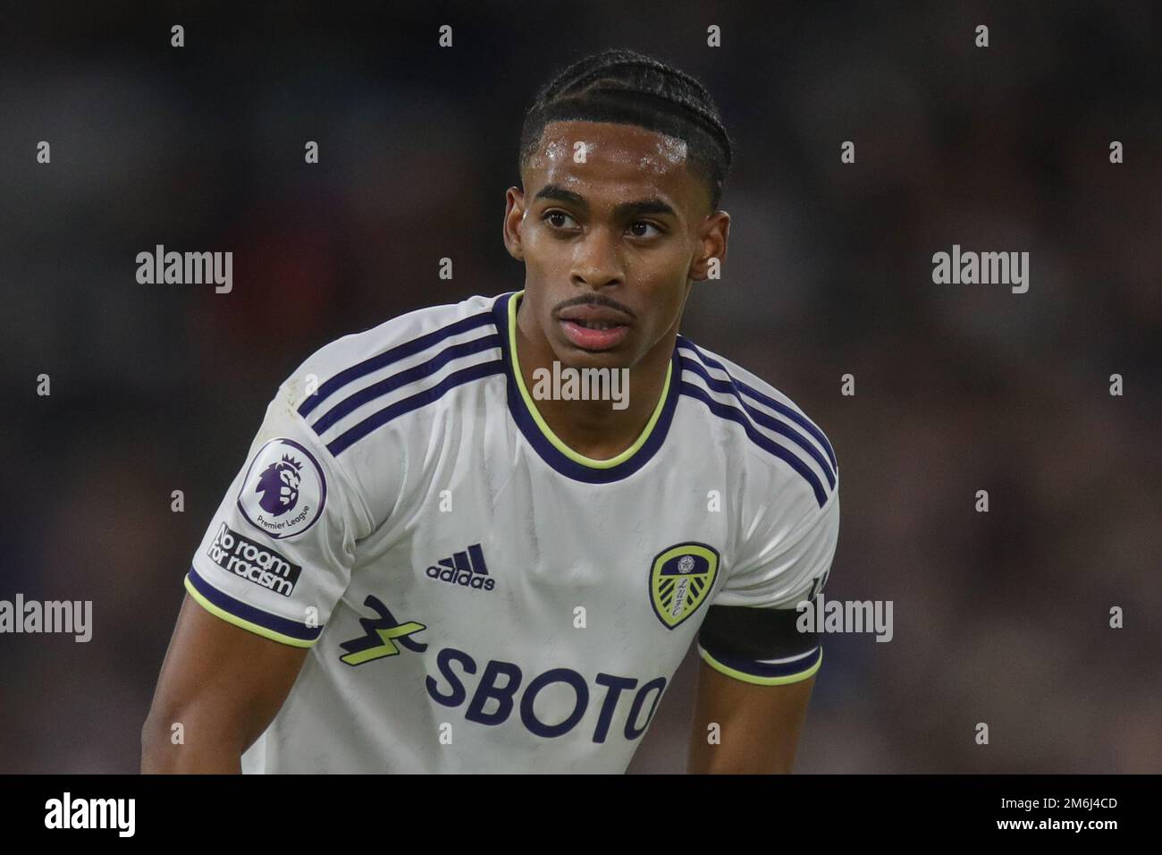 Crysencio Summerville #10 of Leeds United during the Premier League ...