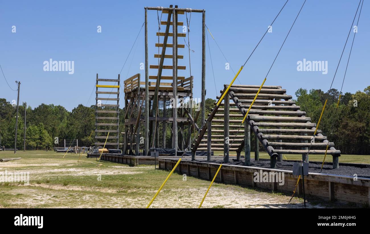 The Devil Dog Confidence Course serves as competitors’ next challenge ...