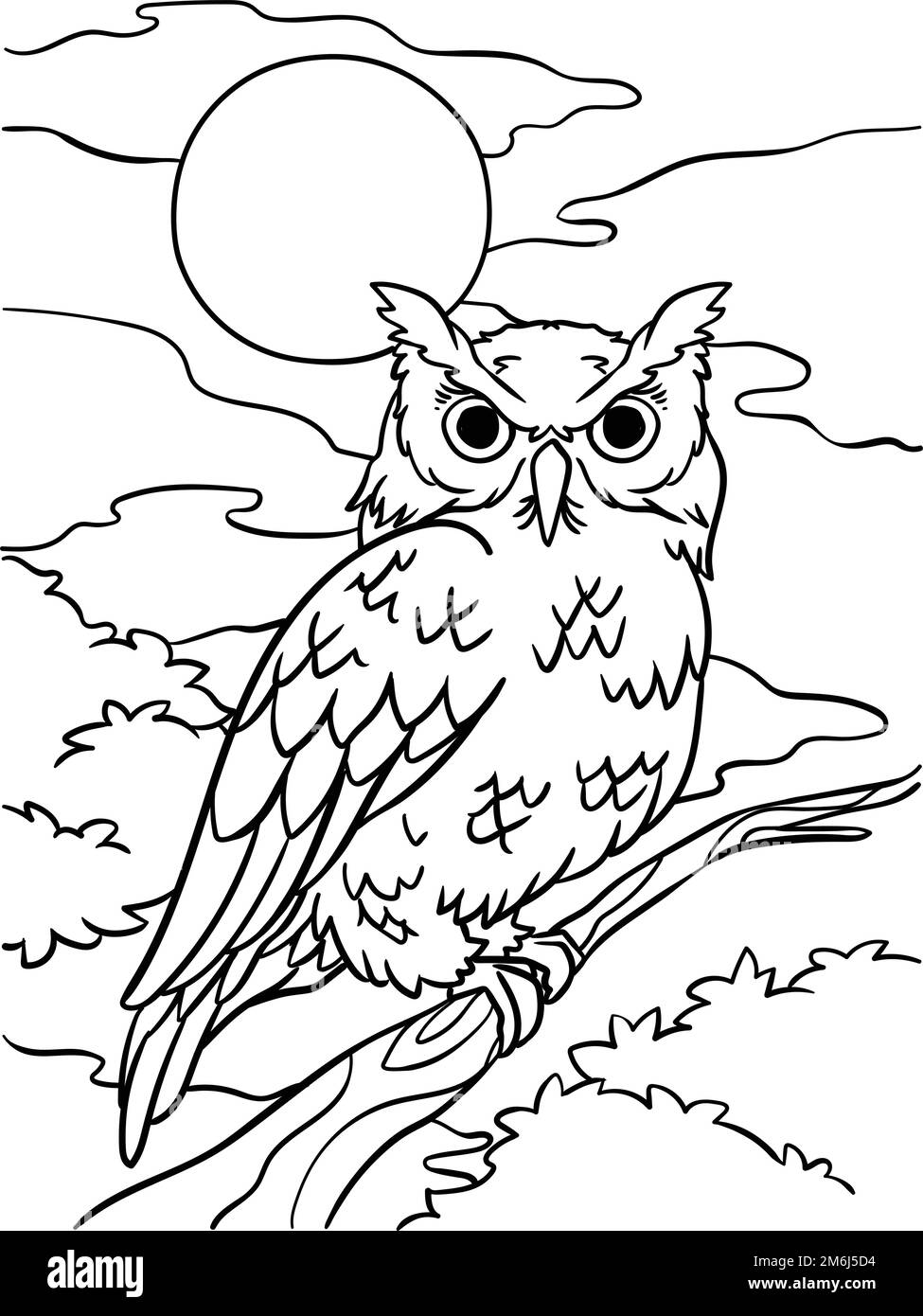 Child at forest school Stock Vector Images - Alamy