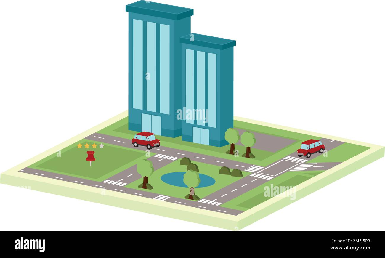 city map icon Stock Vector Image & Art - Alamy