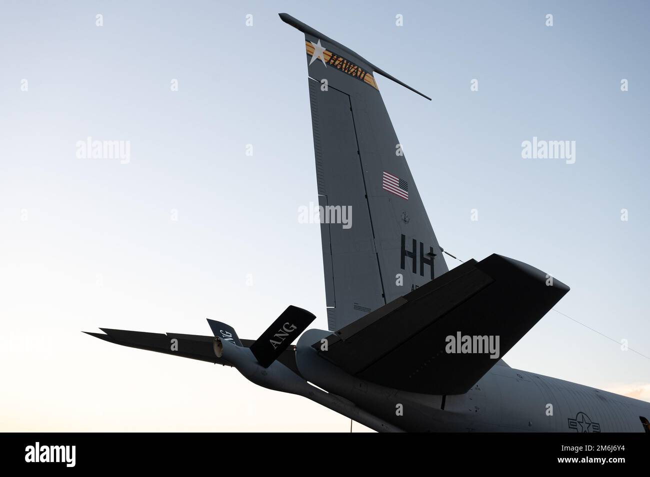 The 203rd Air Refueling Squadron's most historic aircraft, numbered 60 ...