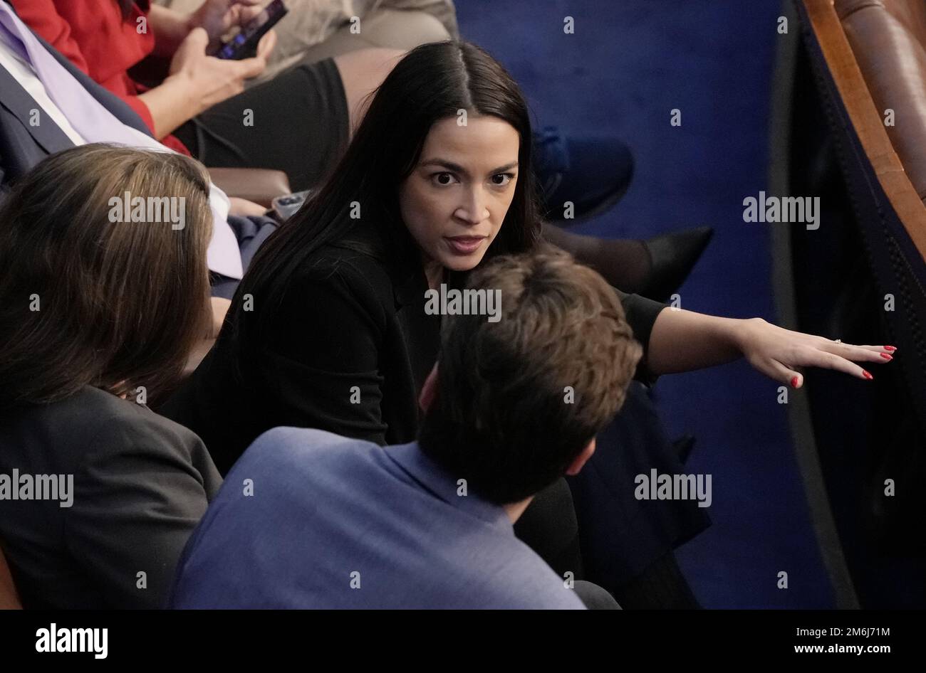 Alexandria ocasio cortez 2023 hi-res stock photography and images - Alamy