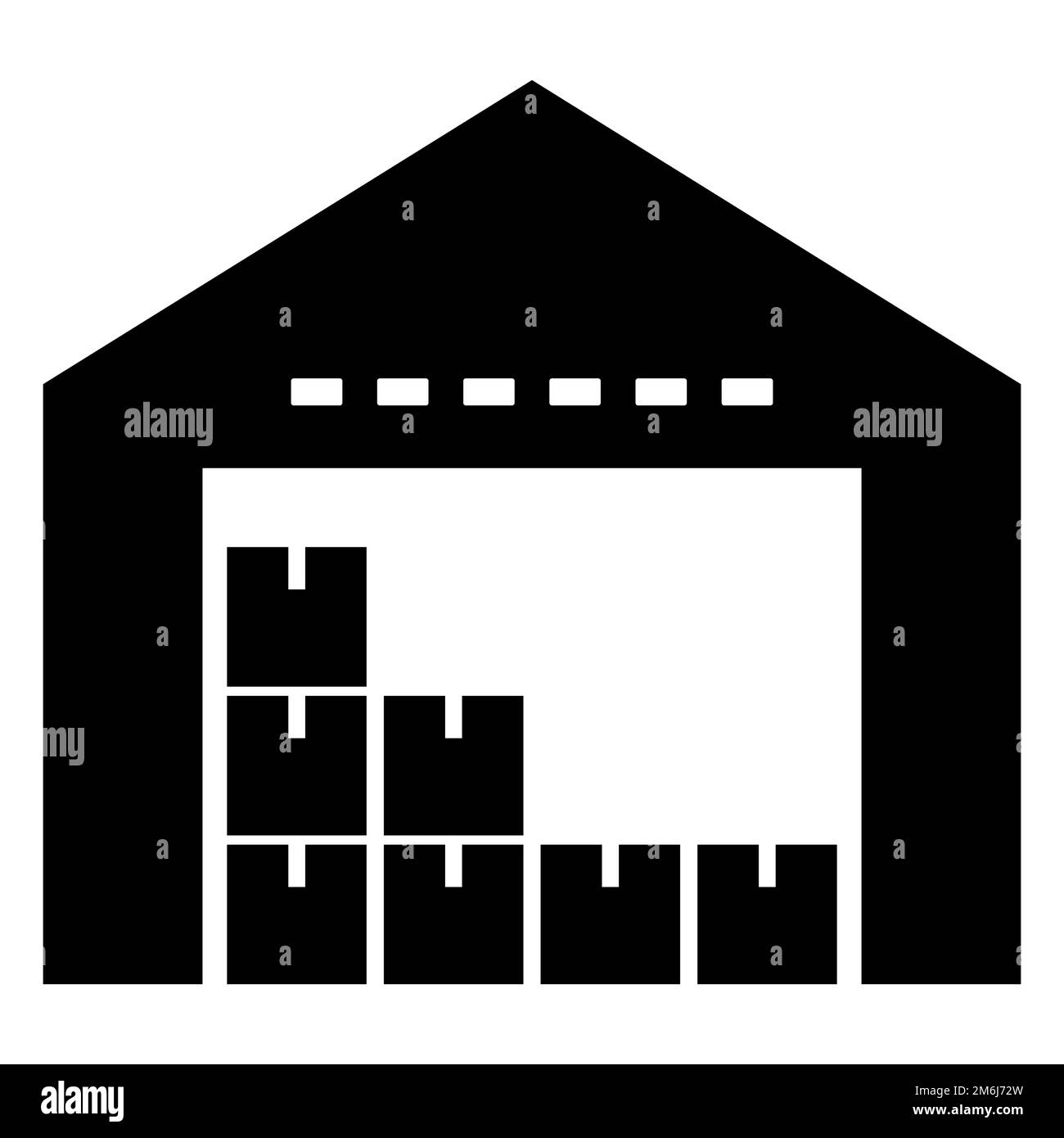 Warehouse icon. Design can use for web and mobile app. Vector ...