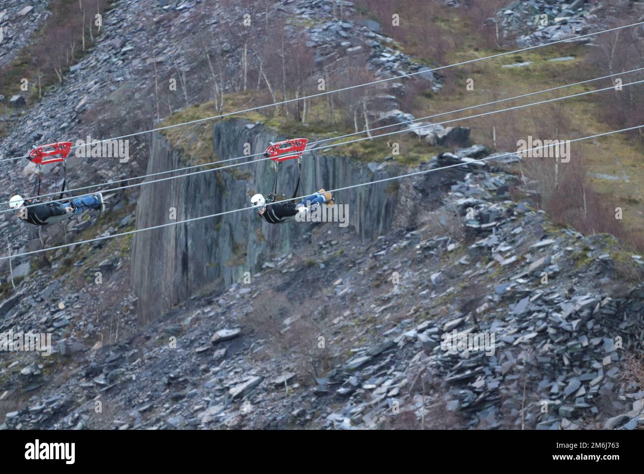 Zip world Penrhyn quarry Bethesda Wales is the fastest zip wire in the ...