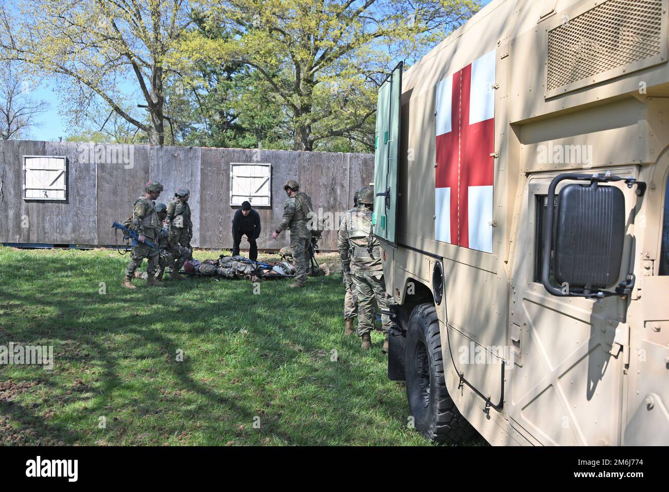 The MSCT at the Fort Dix Simulations Area completed a Medical ...