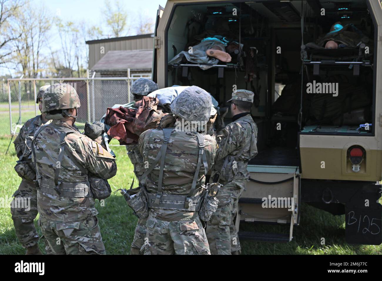 The MSCT at the Fort Dix Simulations Area completed a Medical ...