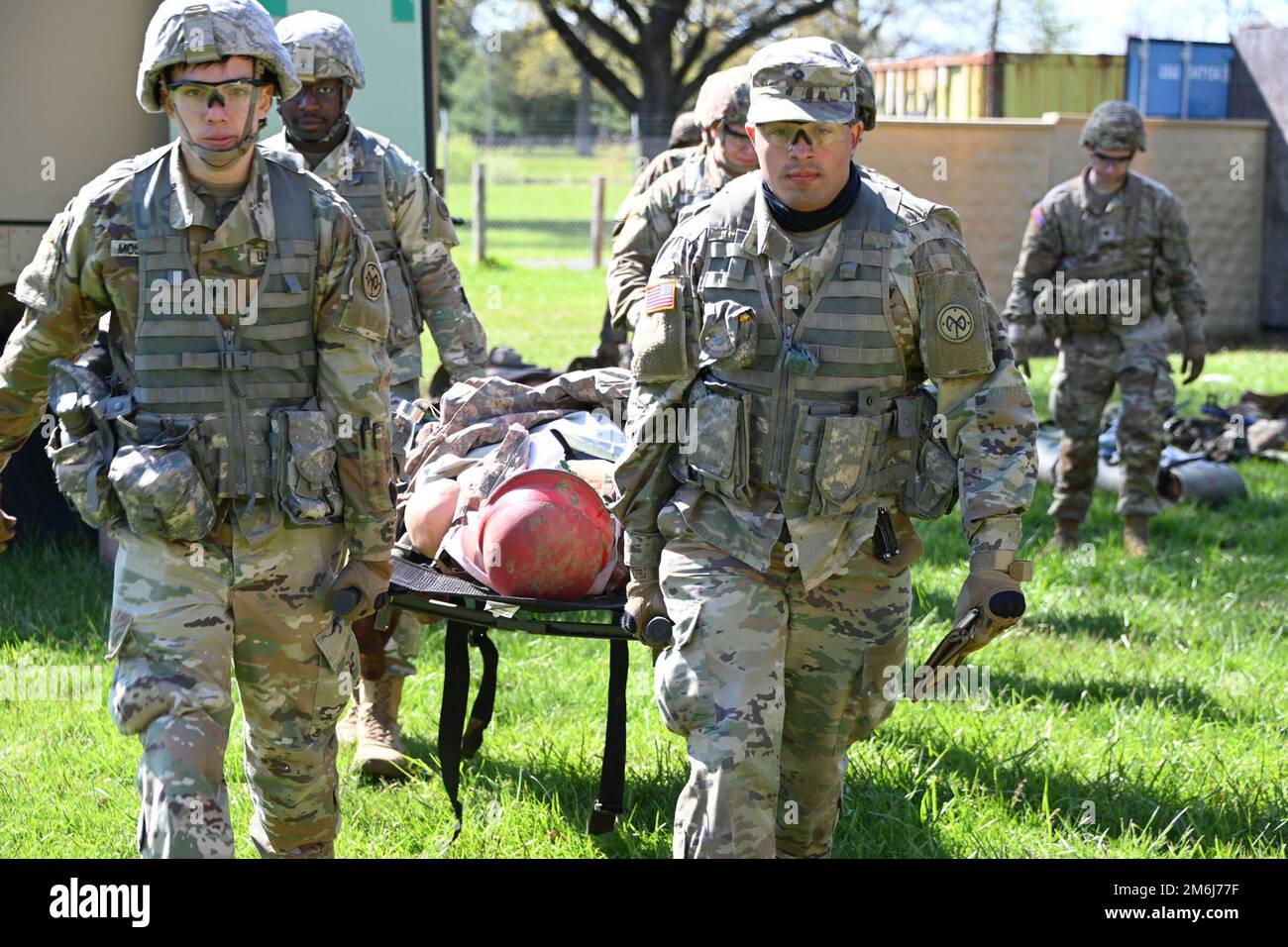 The MSCT at the Fort Dix Simulations Area completed a Medical ...