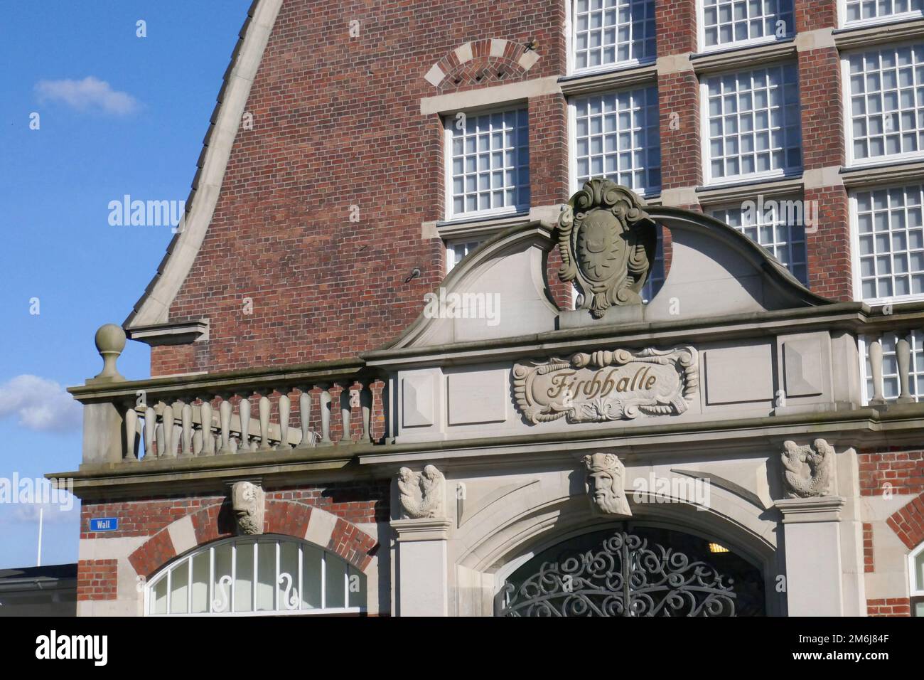 Fish Hall Kiel Stock Photo - Alamy