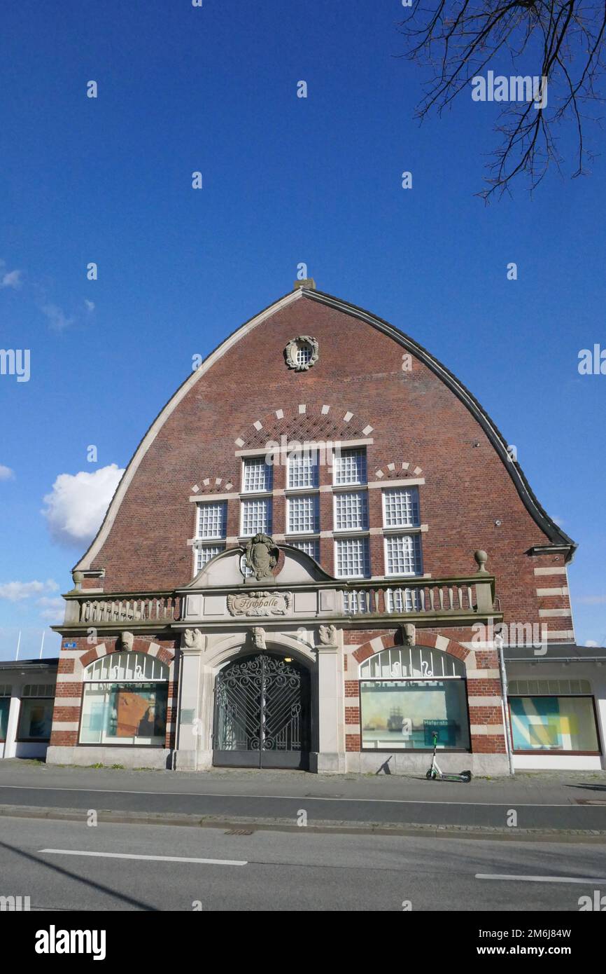 Fish Hall Kiel Stock Photo - Alamy