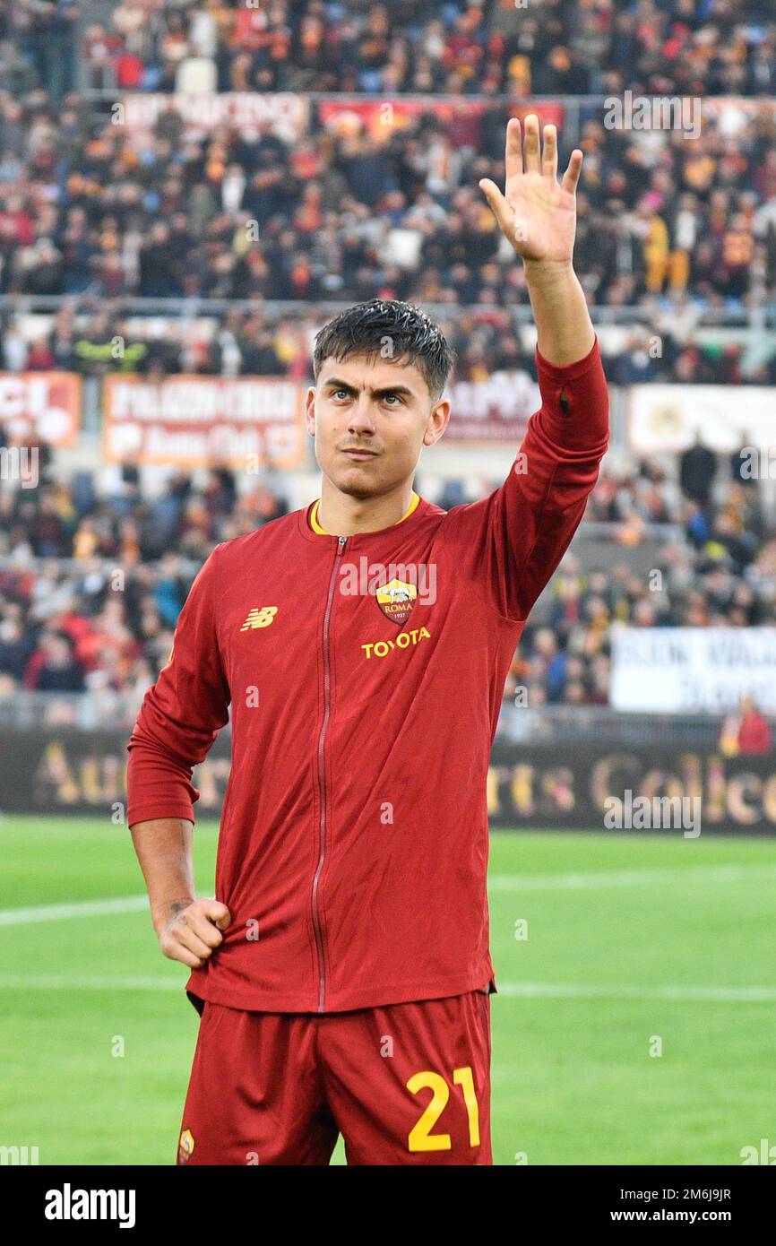 Paulo Dybala (AS Roma) during the Italian Football Championship League A 2022/2023 match between ...