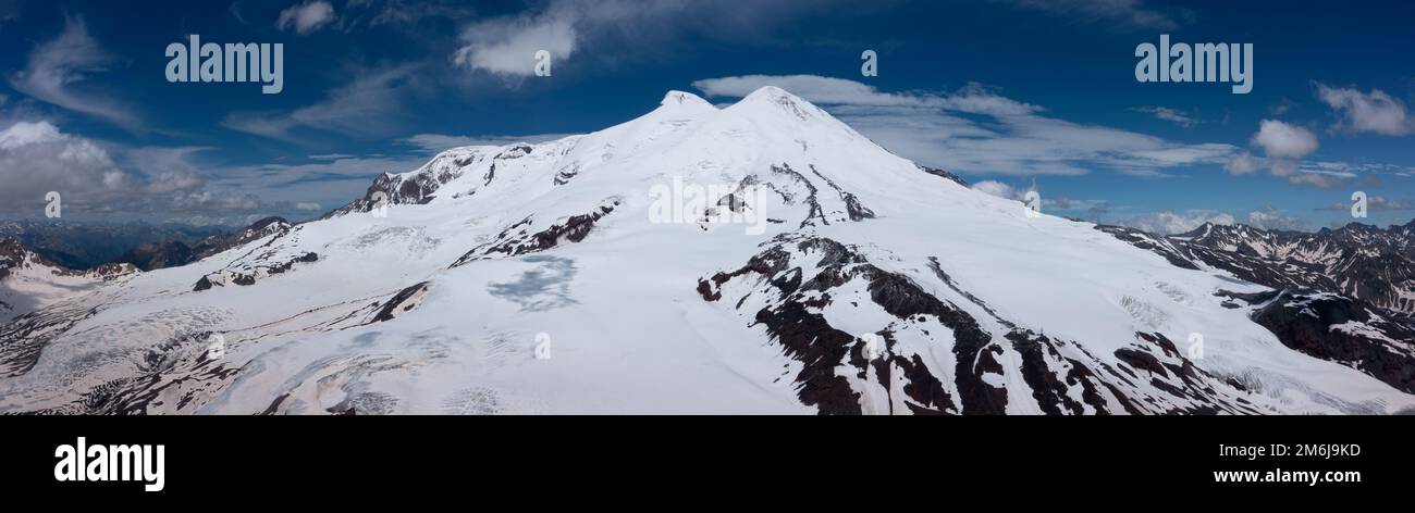 Aerial top view caucasian mountain hi-res stock photography and images ...