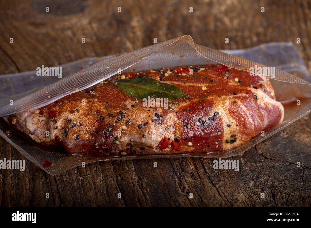 Marinate meat bag hi-res stock photography and images - Alamy