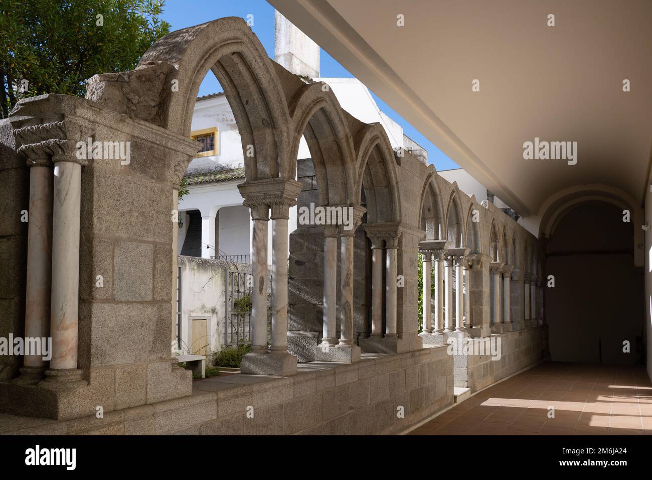 The Church Patio from the Mosteiro of São Francisco Stock Photo - Alamy
