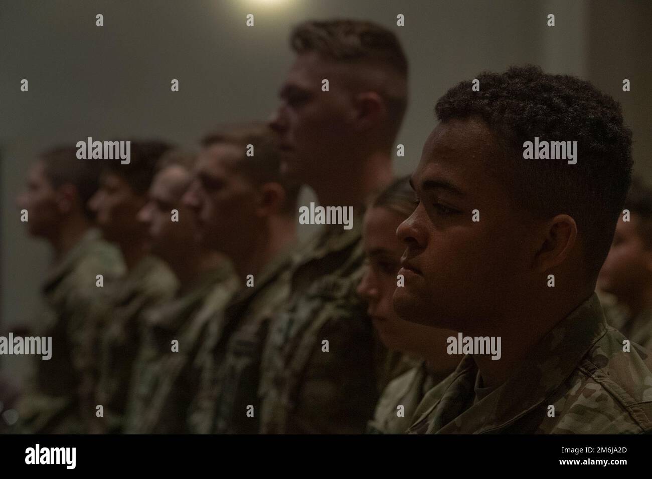 Boise State University Army ROTC Cadet Kaleb Garcia ( far right corner ...