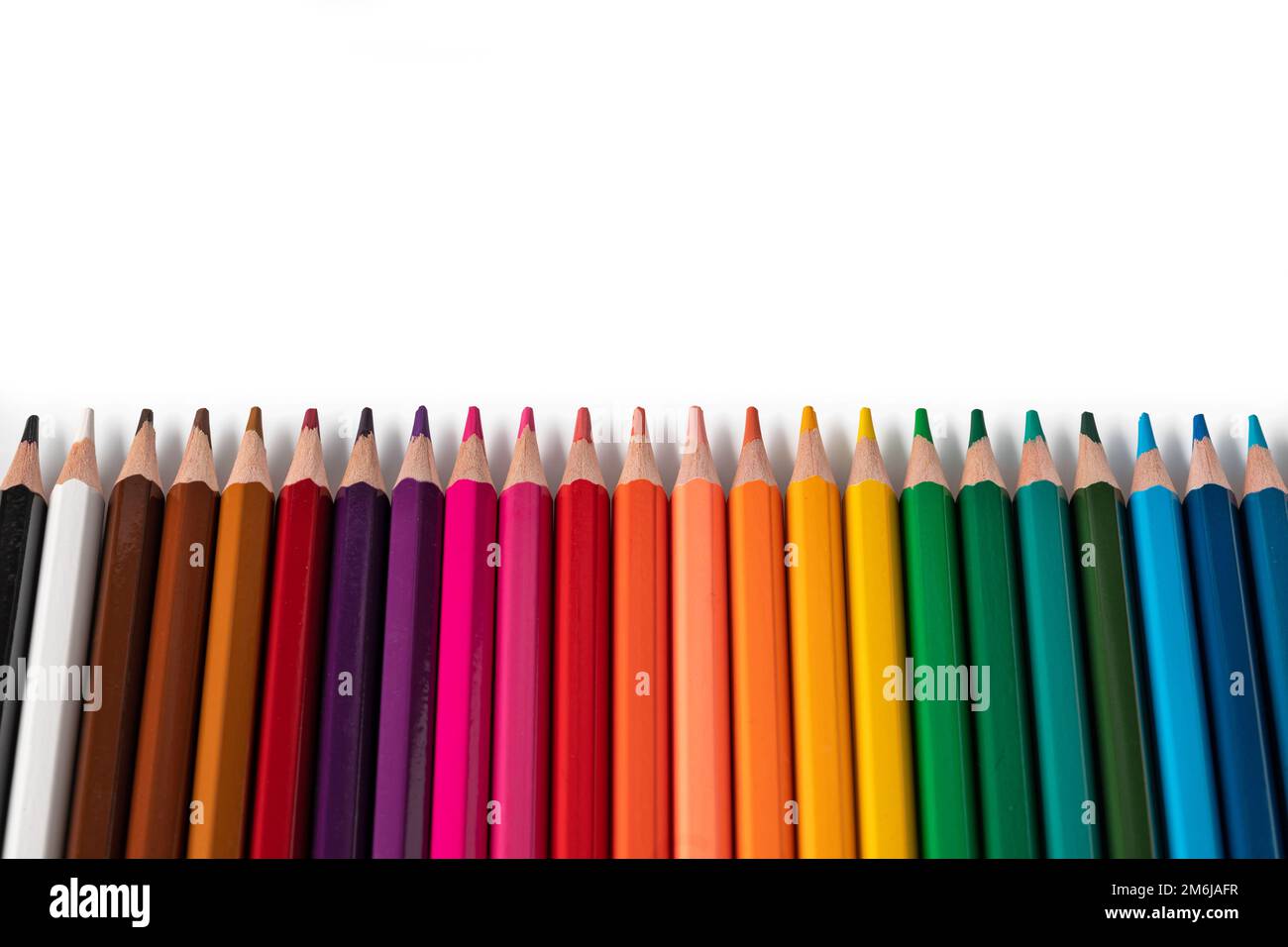 Color pencils set Stock Photo - Alamy