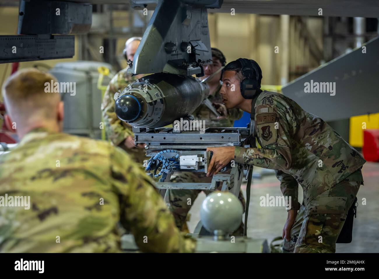 U.S. Air Force Staff Sgt. Mario Resendez, 13th Aircraft Maintenance ...