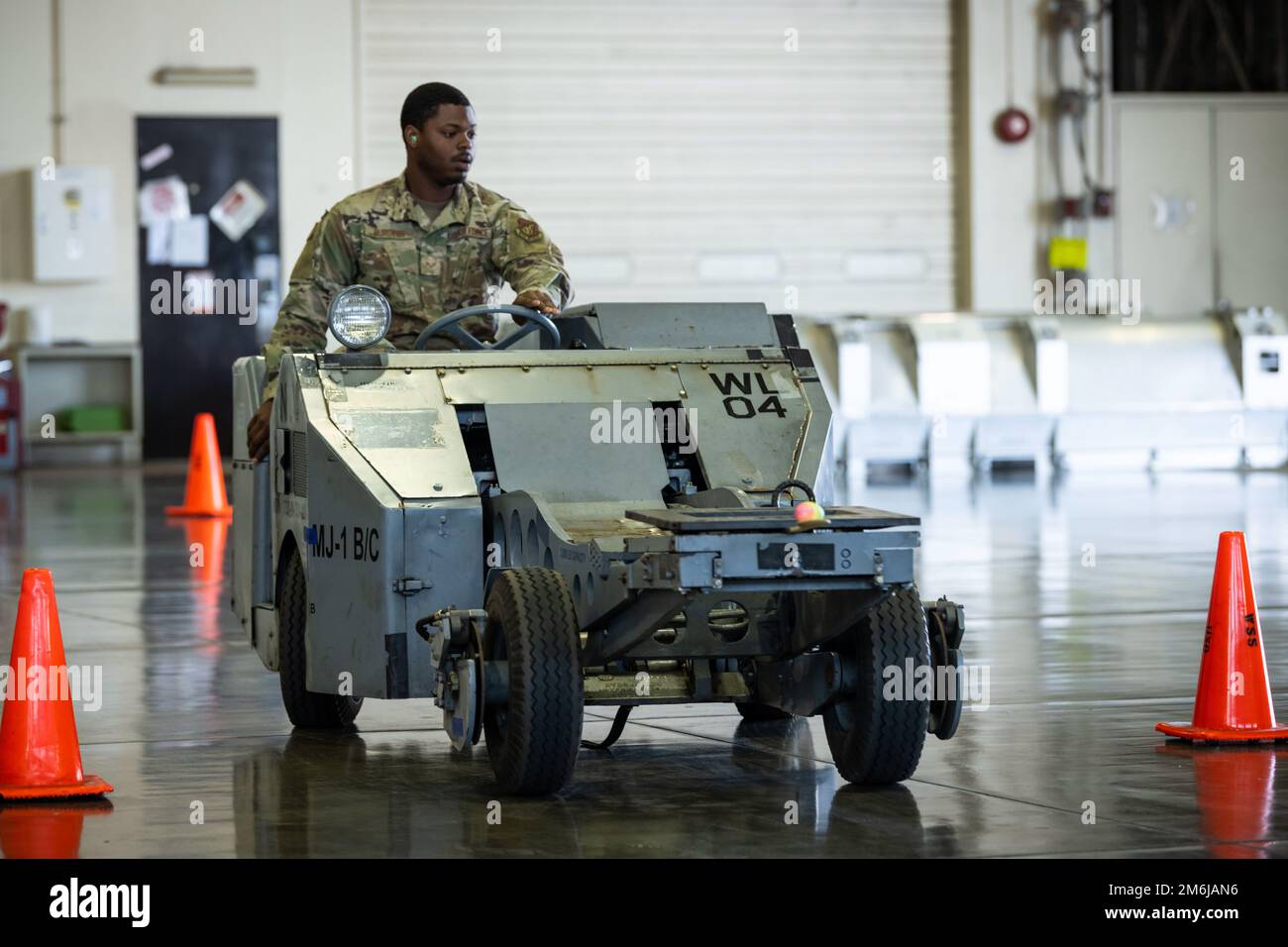 U.S. Air Force Senior Airman Caleb Burgess, 14th Aircraft Maintenance ...