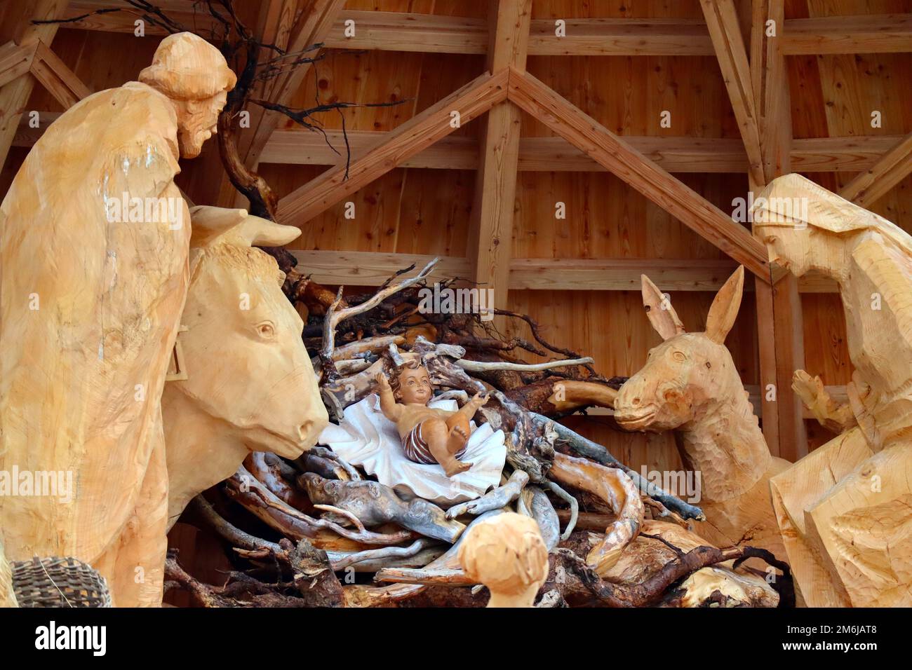 Vatican City, Holy See - Christmas Nativity scene in the Vatican at ...