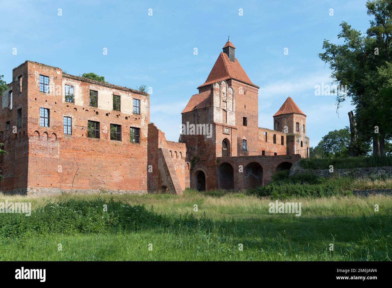 German noble family finck von finckenstein castle hi-res stock ...