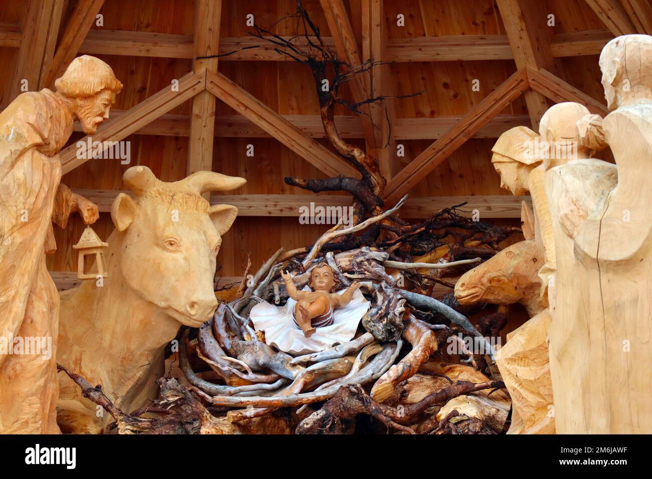Vatican City, Holy See - Christmas Nativity scene in the Vatican at ...
