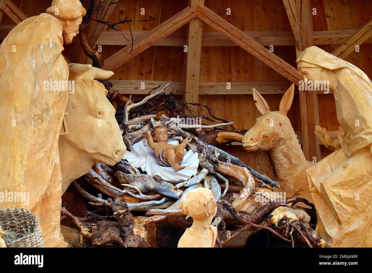 Vatican City, Holy See - Christmas Nativity scene in the Vatican at ...