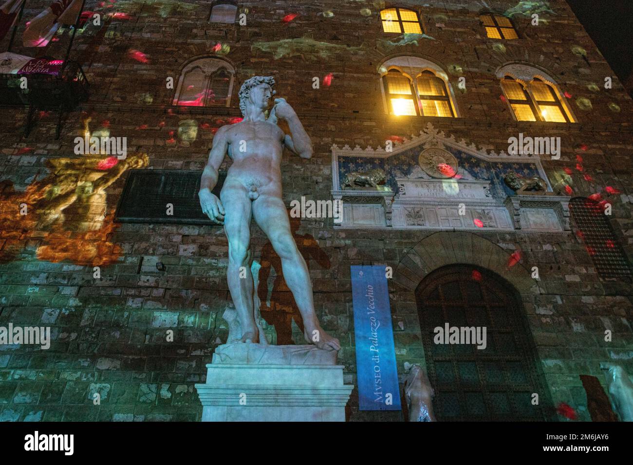 Palazzo vecchio green line hi-res stock photography and images - Alamy