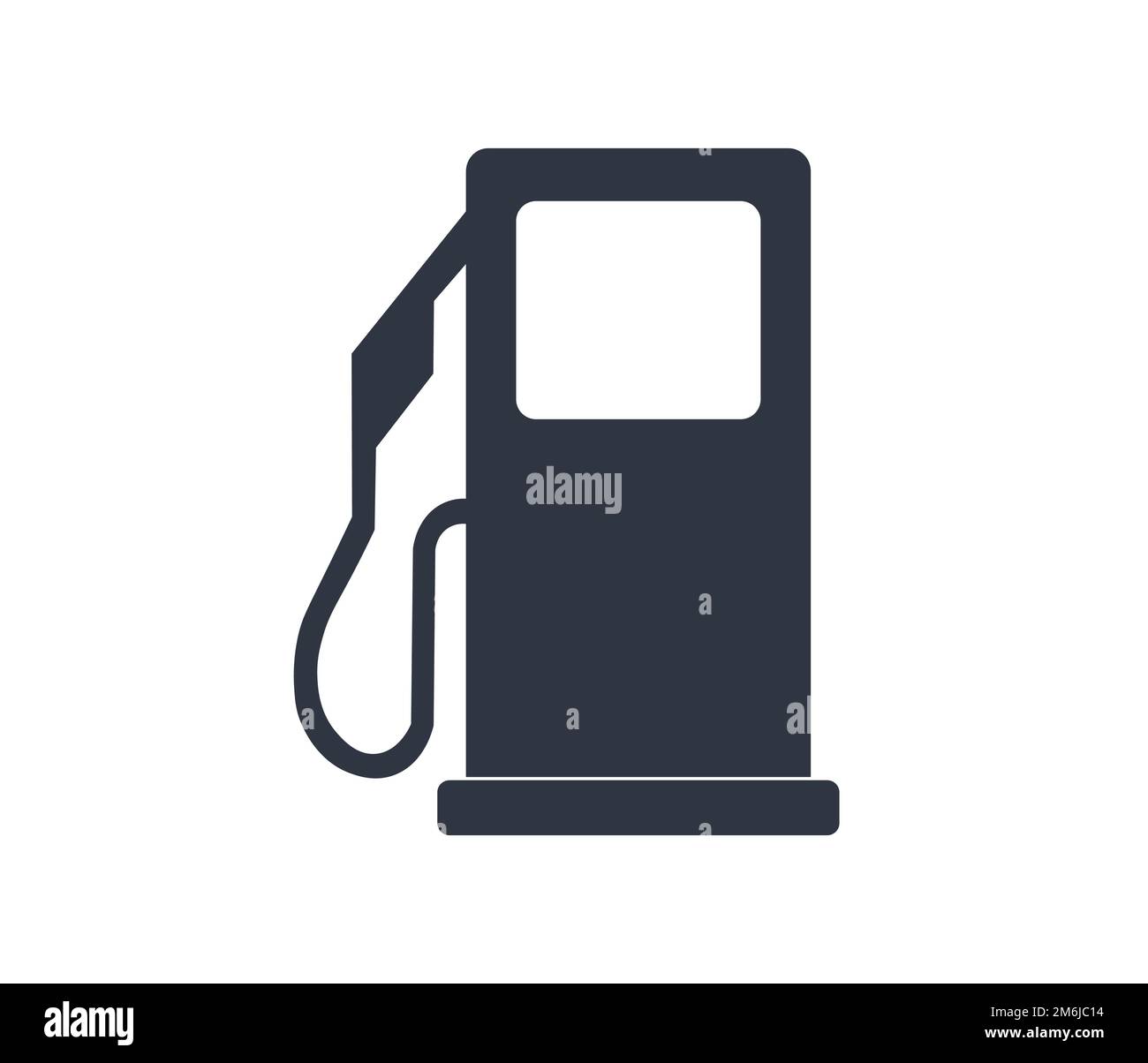 Isolated and monochromatic gas station icon. Flat design Stock Vector ...