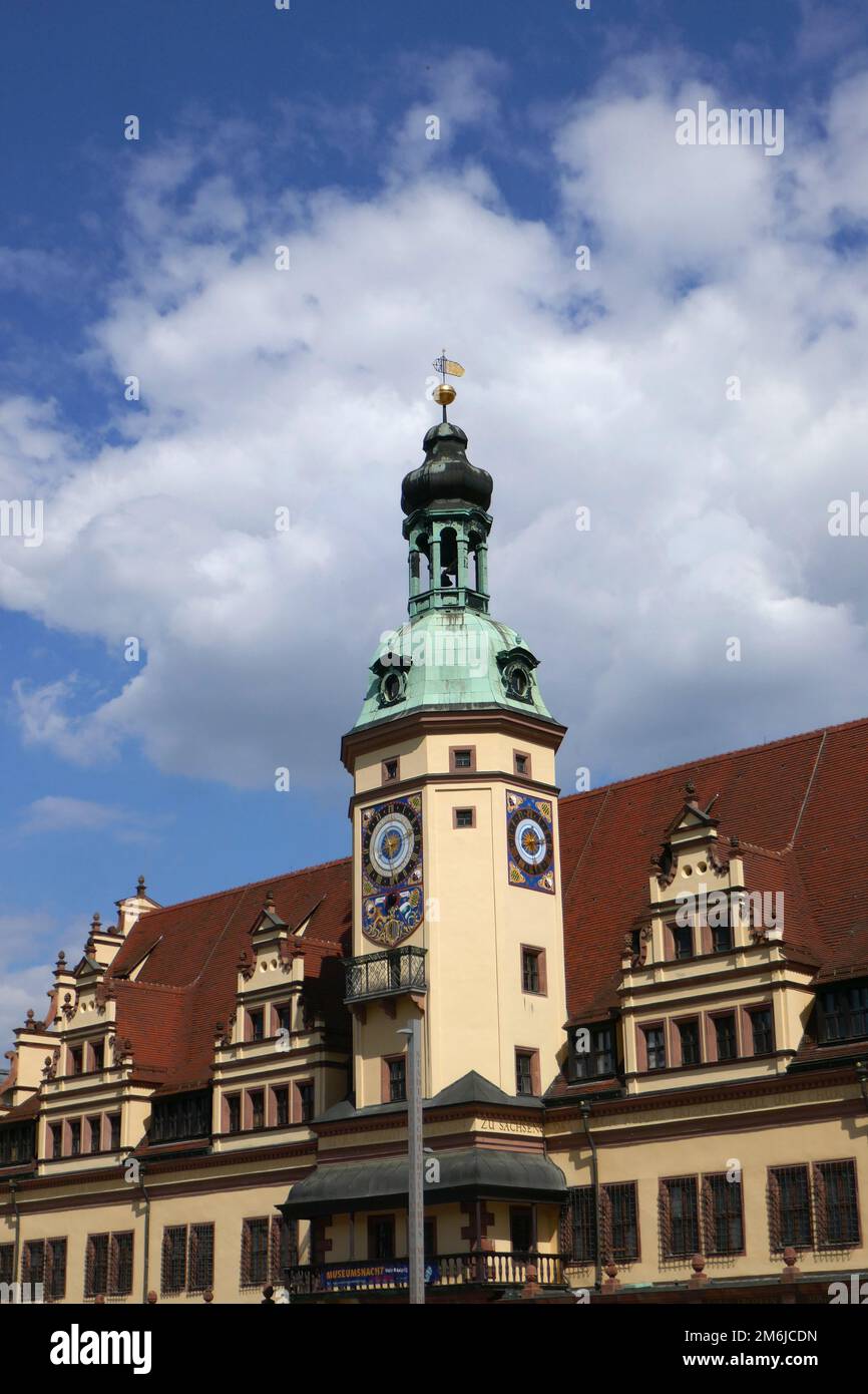 Old town hall in leipzig hi-res stock photography and images - Alamy