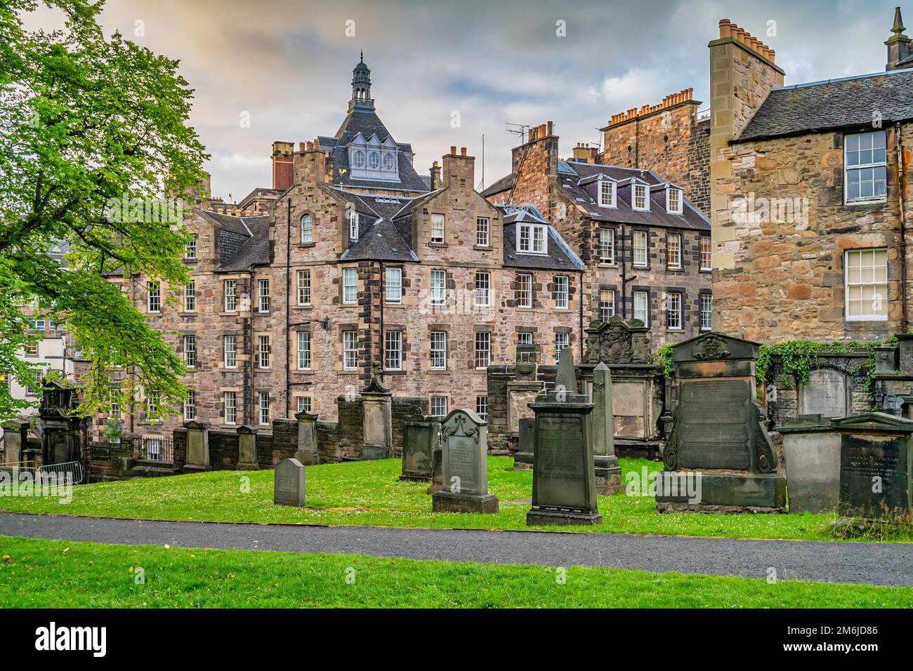 Greyfriars Cemetery in Old Town Edinburgh, Scotland, UK Stock Photo - Alamy